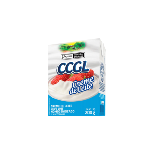 CREME DE LEITE CCGL 200G - Divina Cereja